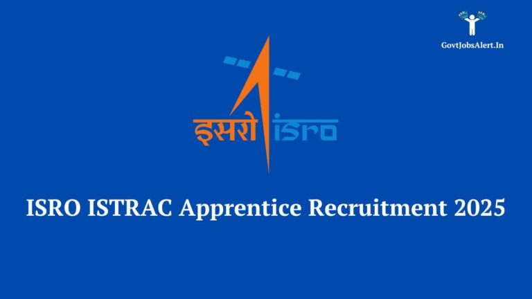 ISRO ISTRAC Apprentice Recruitment 2025 – Apply Now for 75 Vacancies ...