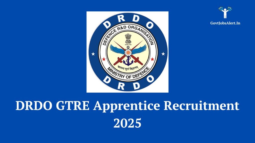 DRDO GTRE Apprentice Recruitment 2025: Apply Now for 150 Engineering ...