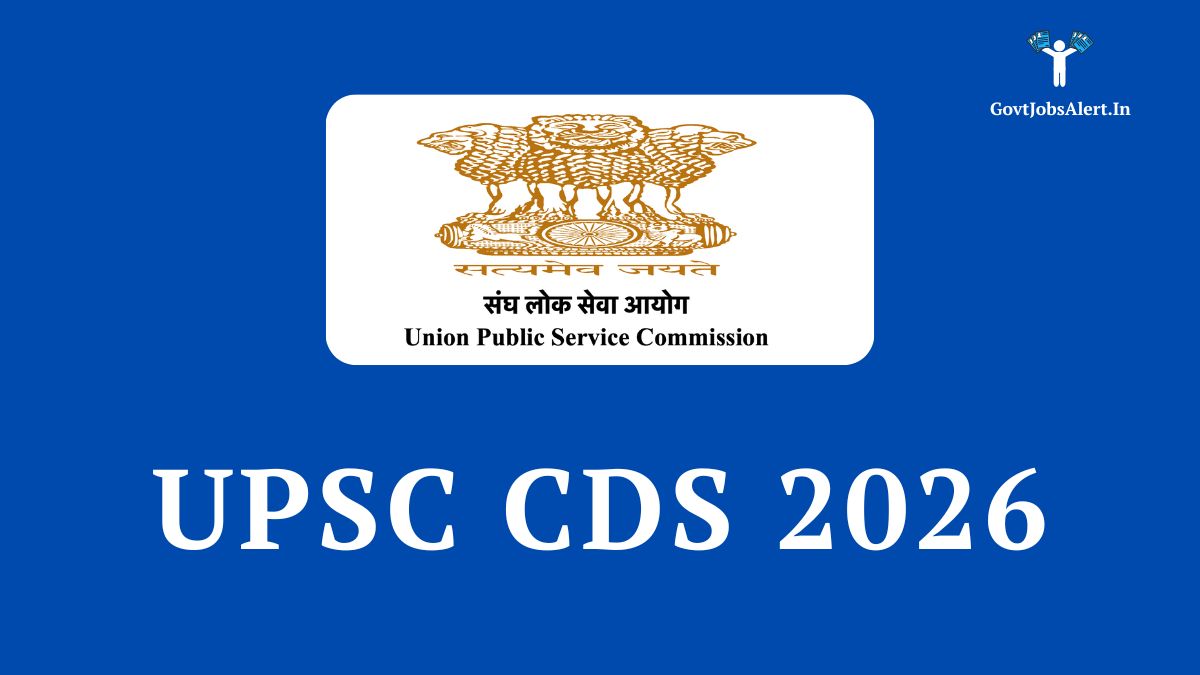 UPSC CDS 2026 Notification Out: 451 Vacancies, Exam Date, Salary ...